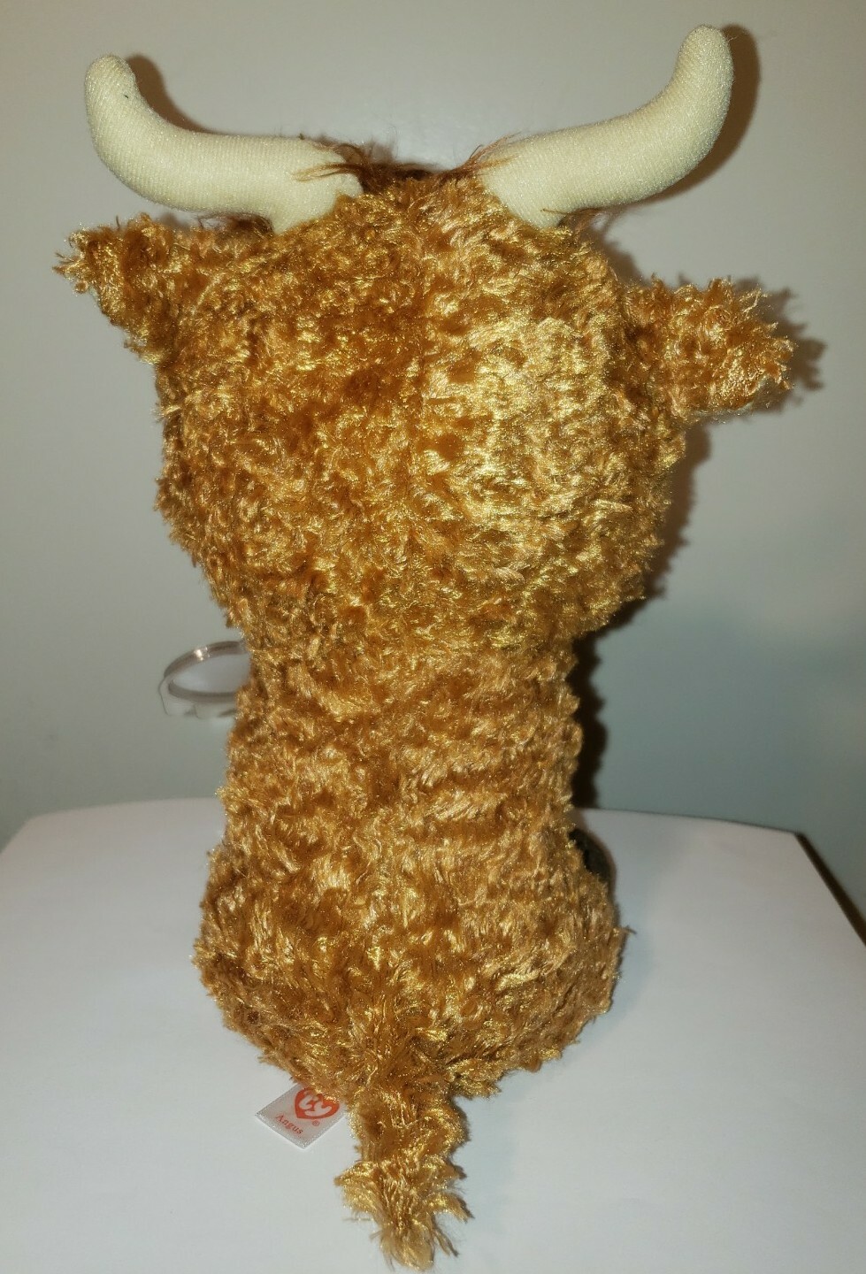 Ty Beanie Boos ANGUS Scottish Highland Cow Medium 9" NEW MWMT Stuffed ...