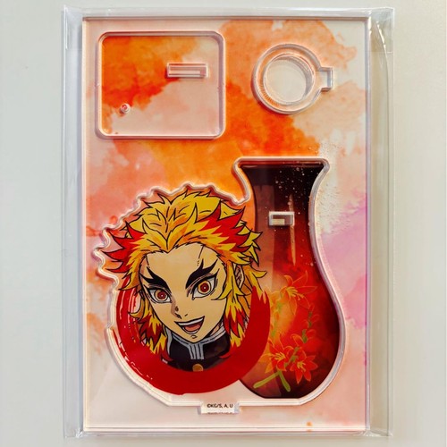 Demon Slayer: Kimetsu No Yaiba Rengoku Kyojuro Wet Color Series Acrylic ...