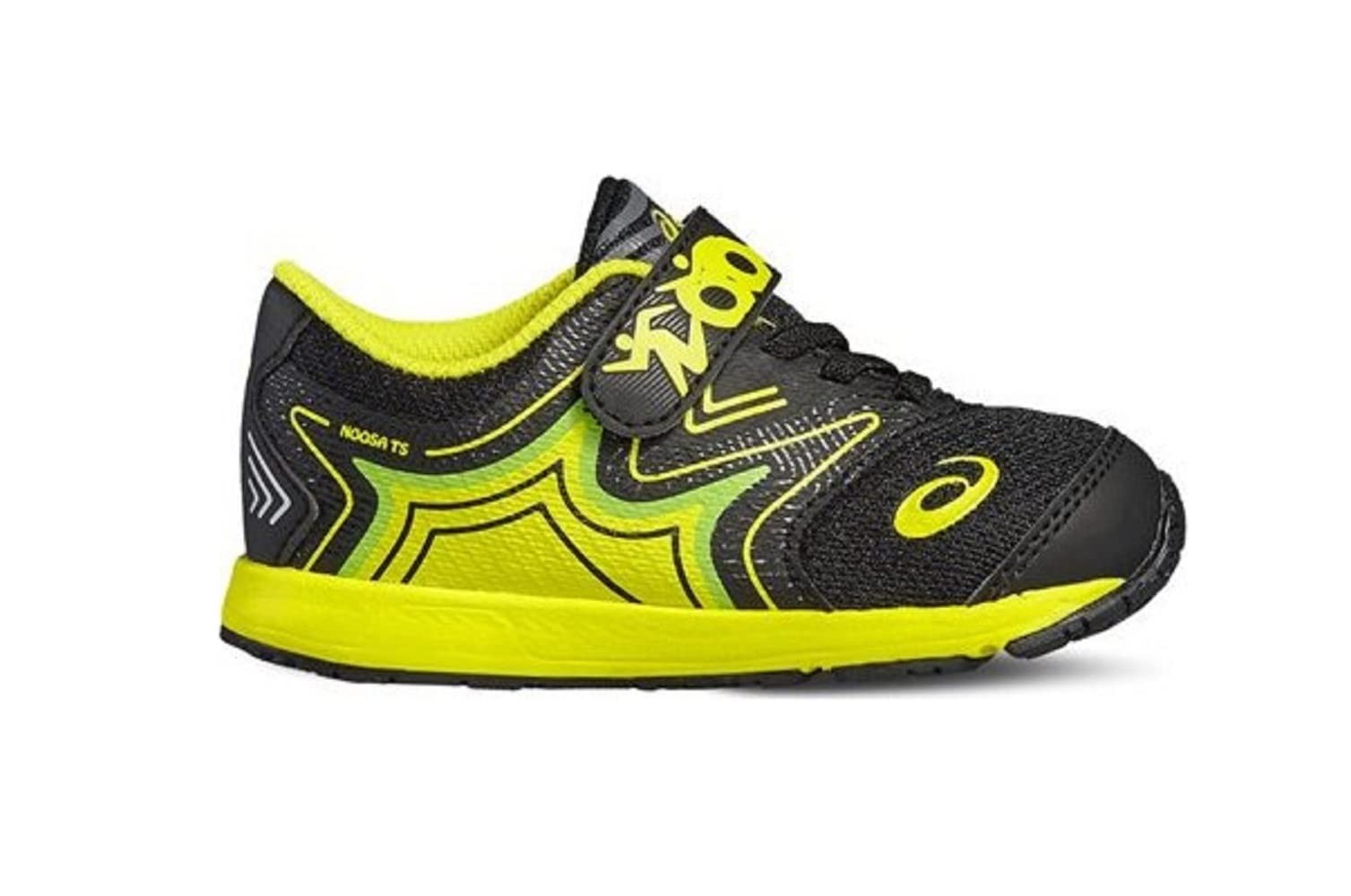 ASICS Kids Noosa TS Trainer Black/Yellow/Green 5 Toddler | eBay