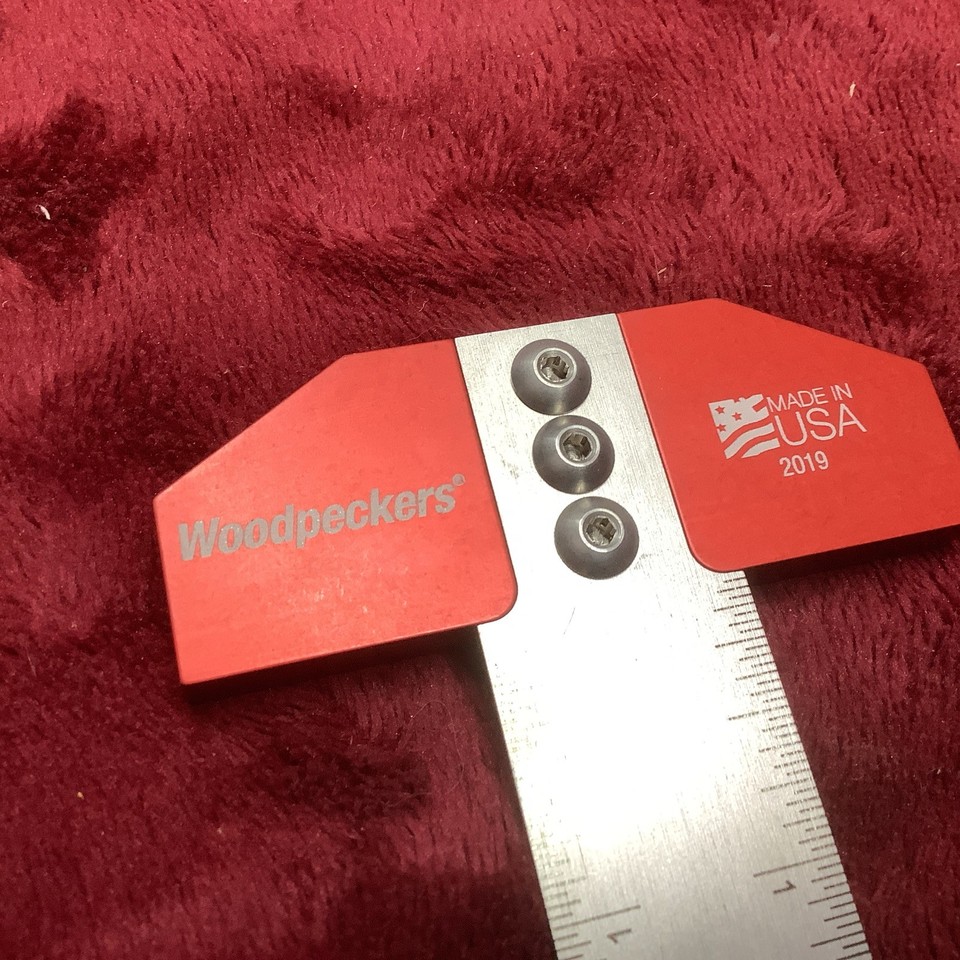 Woodpeckers 2019 One Time Precision FAT HEAD HOOK RULE 18” | eBay