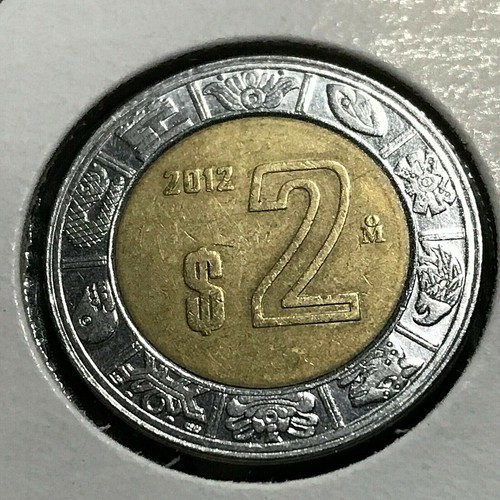 2002 MEXICO 2 PESOS BI-METAL COIN | eBay