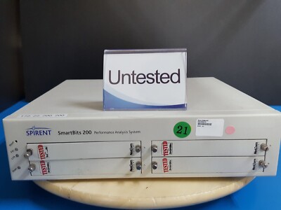 Spirent SMB200S: SmartBits 200 performance analysis system (3781) | eBay