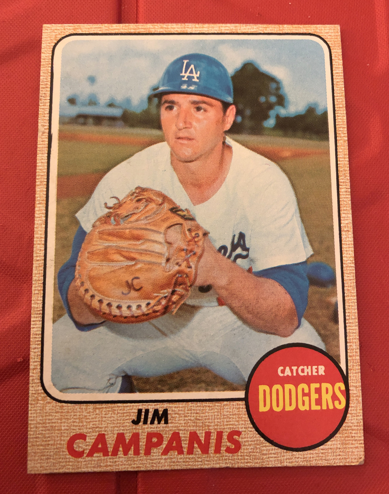 1968 Topps Baseball Card #281 Jim Campanis Los Angeles Dodgers | eBay