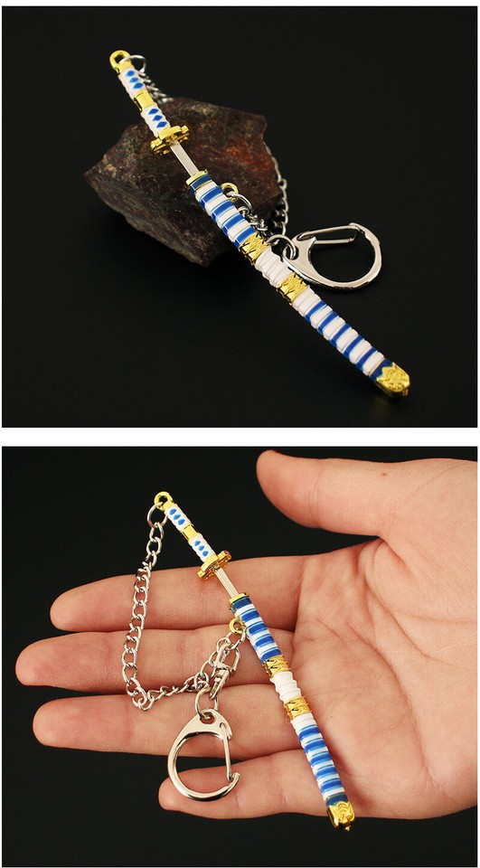 mini swords ONE PIECE ワンピース Katana Zoro keychain 9cm 1/12 | eBay