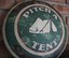 PITCH A TENT SIGN Camping Log Cabin Lodge Home Summer Camp Rustic Home ...