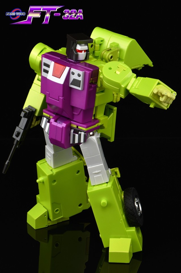 Ready! New FansToys FT-32A G1 Scrapper Devastator Transformable Action ...