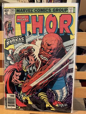 THOR #285 1979 Vintage Marvel Comic Book The Mighty Thor-Coming Of ...
