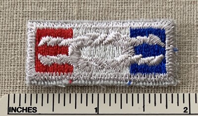 Vintage 1950s EXPLORER SILVER AWARD Boy Scout Square Knot Badge PATCH ...