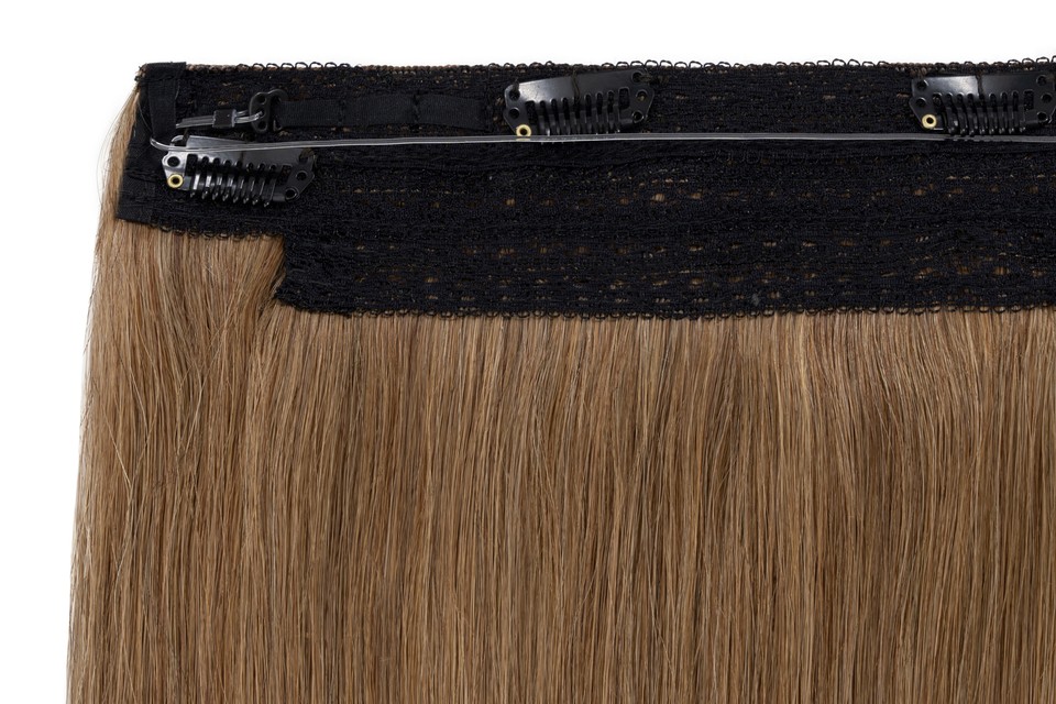 Real Invisible Wire In Human Hair Extension Secret Hidden Extensions ...