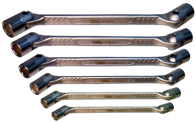 6 Piece Metric Flex Box Wrench Set T&E Tools F6666 | eBay