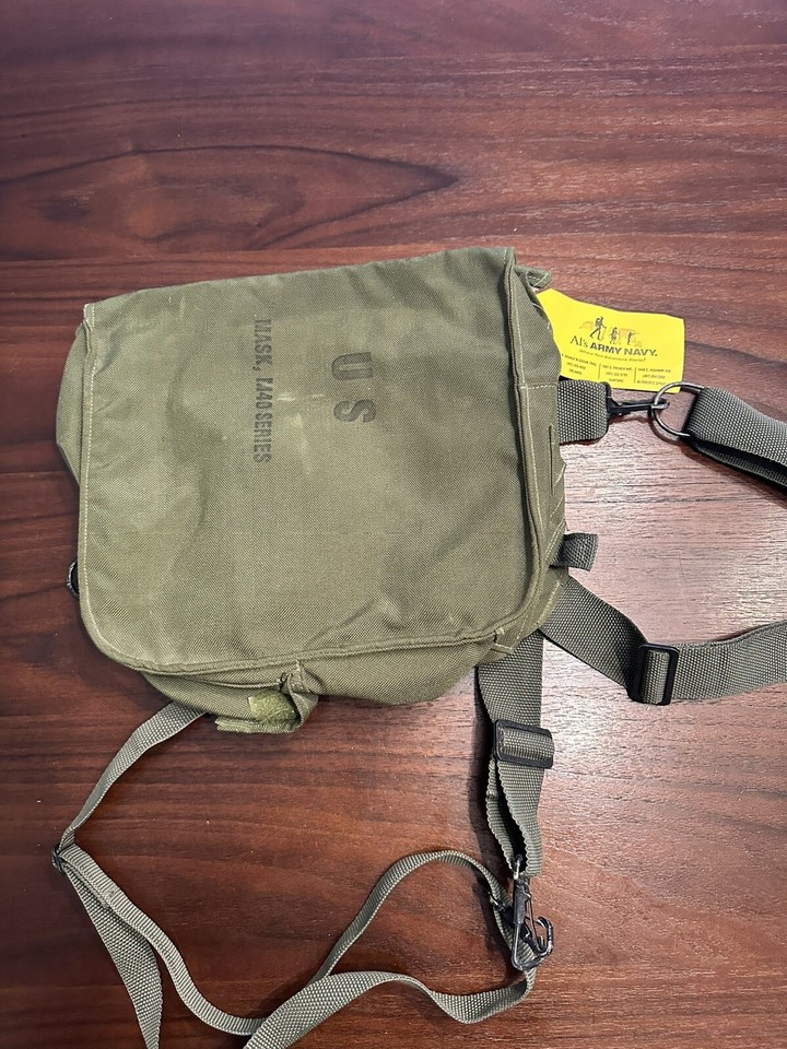 Al’s Army Navy Green Bag With US Mask , M 40 Series | eBay