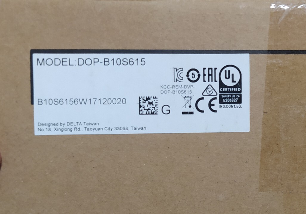 1PC NEW DOP-B10S615 DOP-B10E615 Delta Man-machine interface 10 inches ...