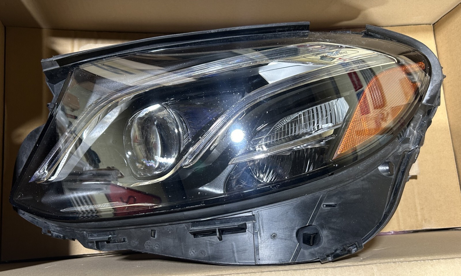 17-20 MERCEDES-BENZ E-CLASS OEM LED LEFT DRIVER SIDE HEADLAMP ASSY ...