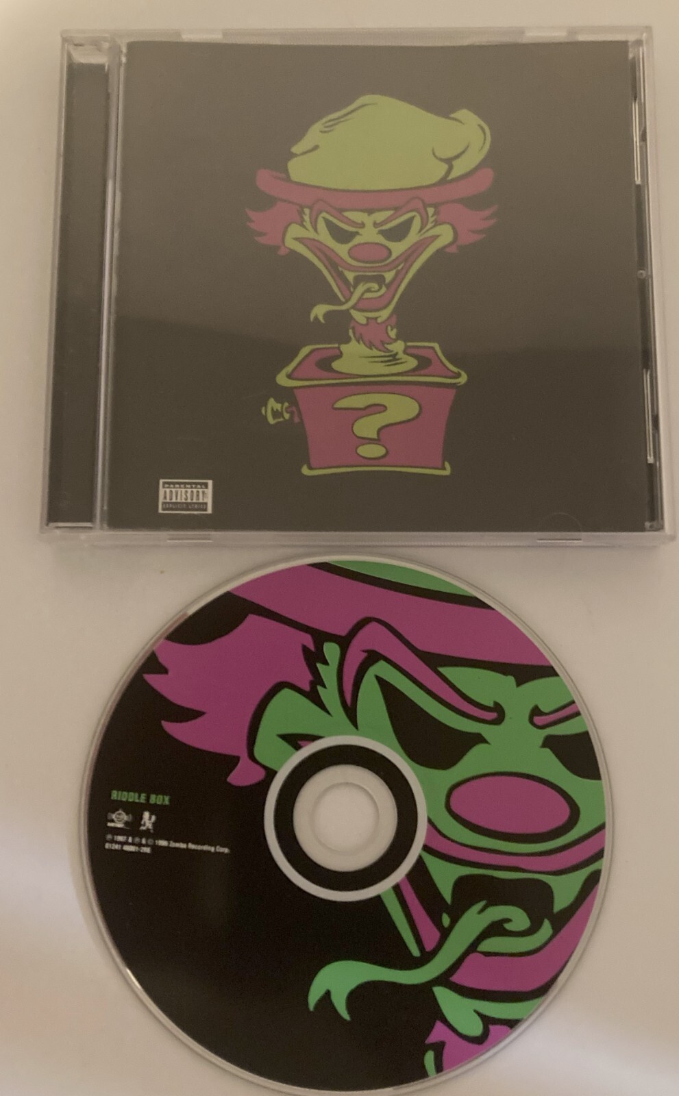 Riddle Box by Icp ( Insane Clown Posse ) (CD, 1995) Horrorcore Rap ...