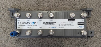 Commscope Cable TV Amplifier Booster - CSMAPDU9V | eBay