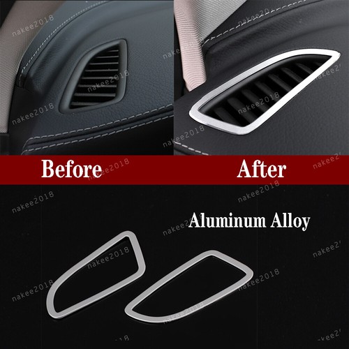 2pcs Dashboard Air Condition Vent Cover For Mercedes Benz C Class W205 ...