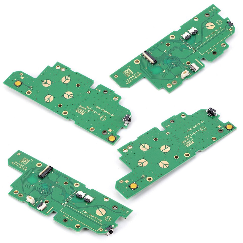 Replacement Left Mainboard Green L Button Board Durable for Nintendo ...