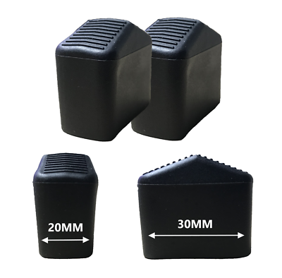 PAIR OF 30mm x 20mm REPLACEMENT LADDER / STEP LADDER FEET | eBay