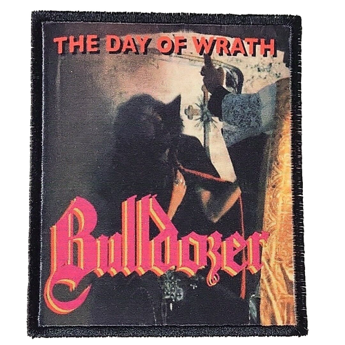 BULLDOZER The Day Of Wrath SMALL PATCH Printed Band Logo | eBay