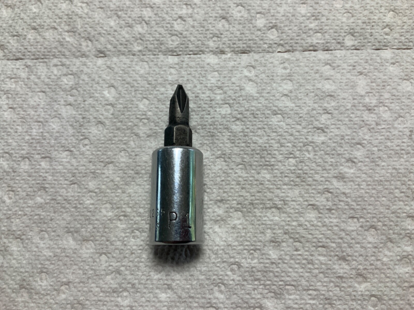 Vintage Wright Tool USA 1/4” Dr. P1 Phillips Screwdriver Bit and Socket ...