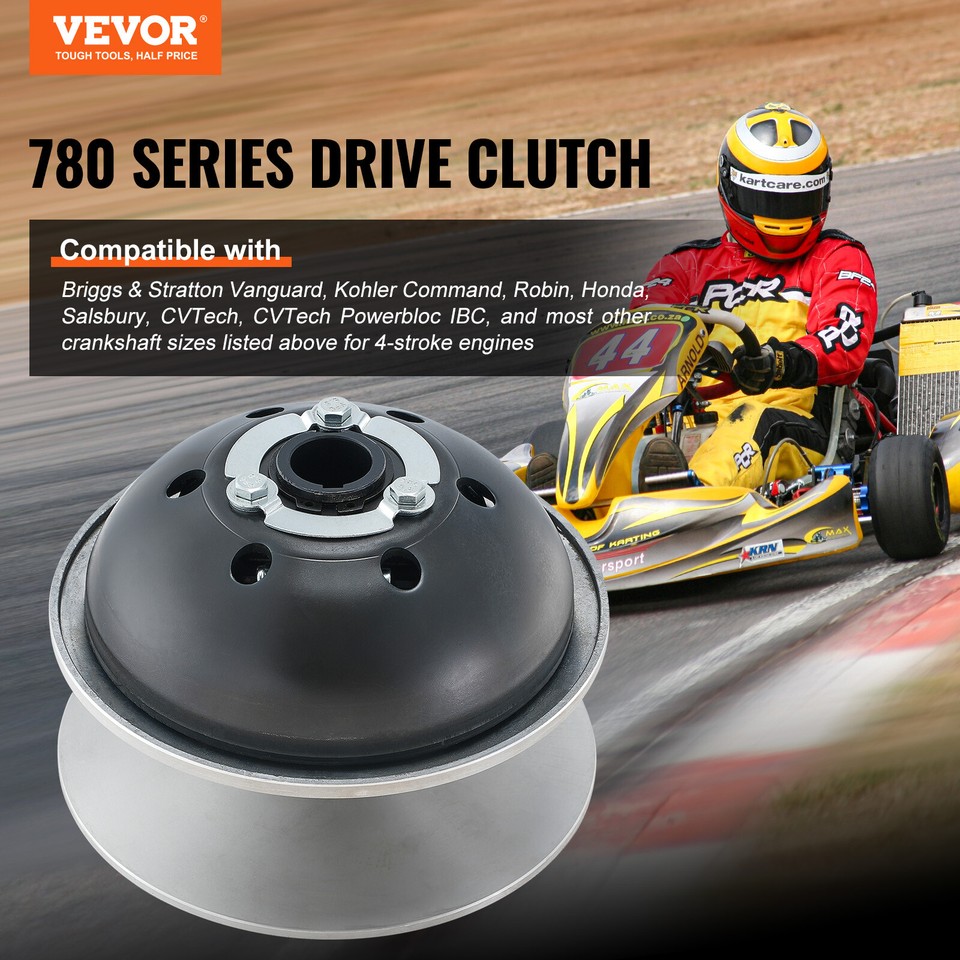 VEVOR 1" Bore Go-Kart Primary Drive Clutch For Comet 780 Series 302405A ...