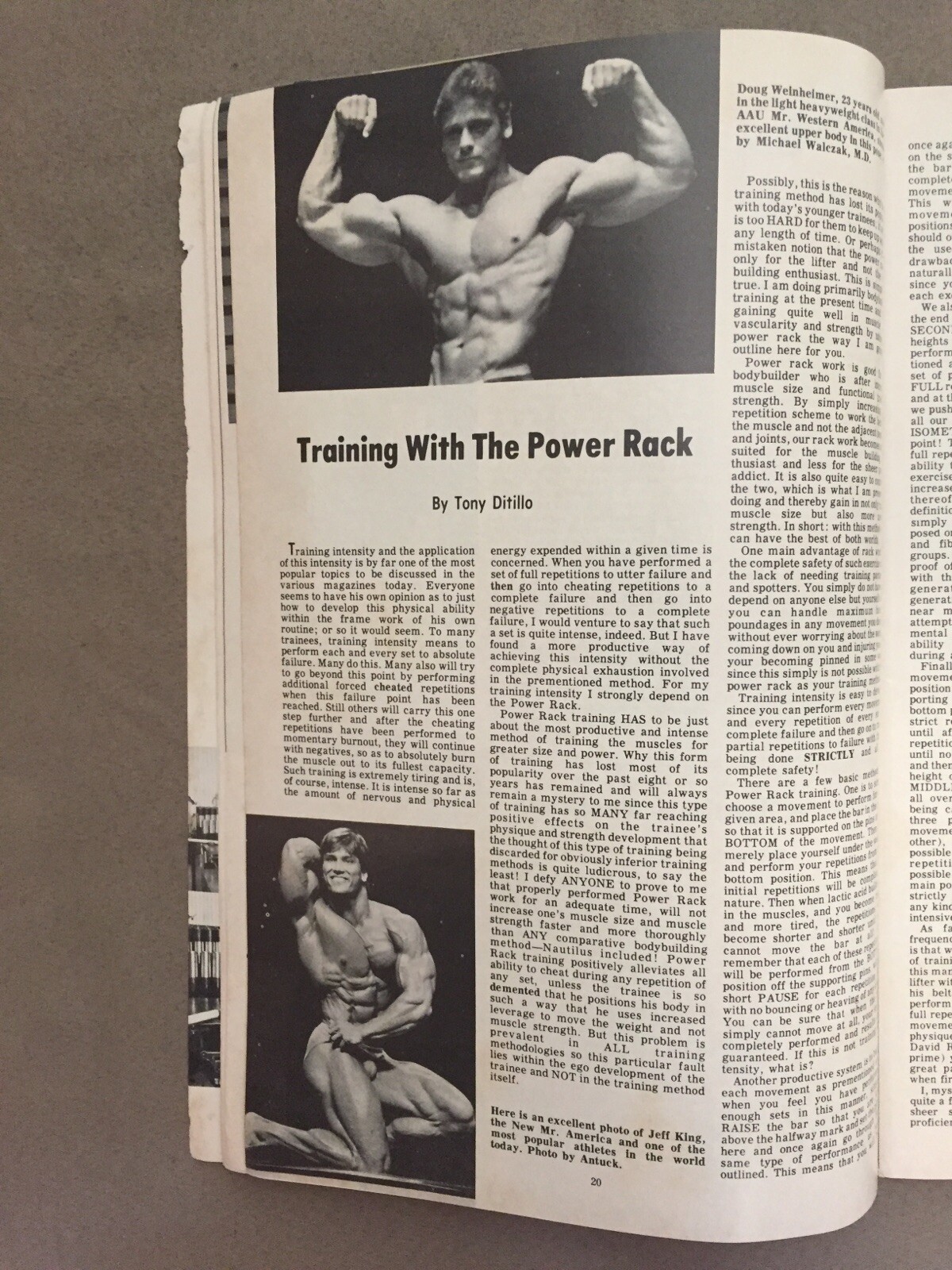 Ironman Bodybuilding Muscle Magazine / Alan Kirsch / 09-84 | eBay