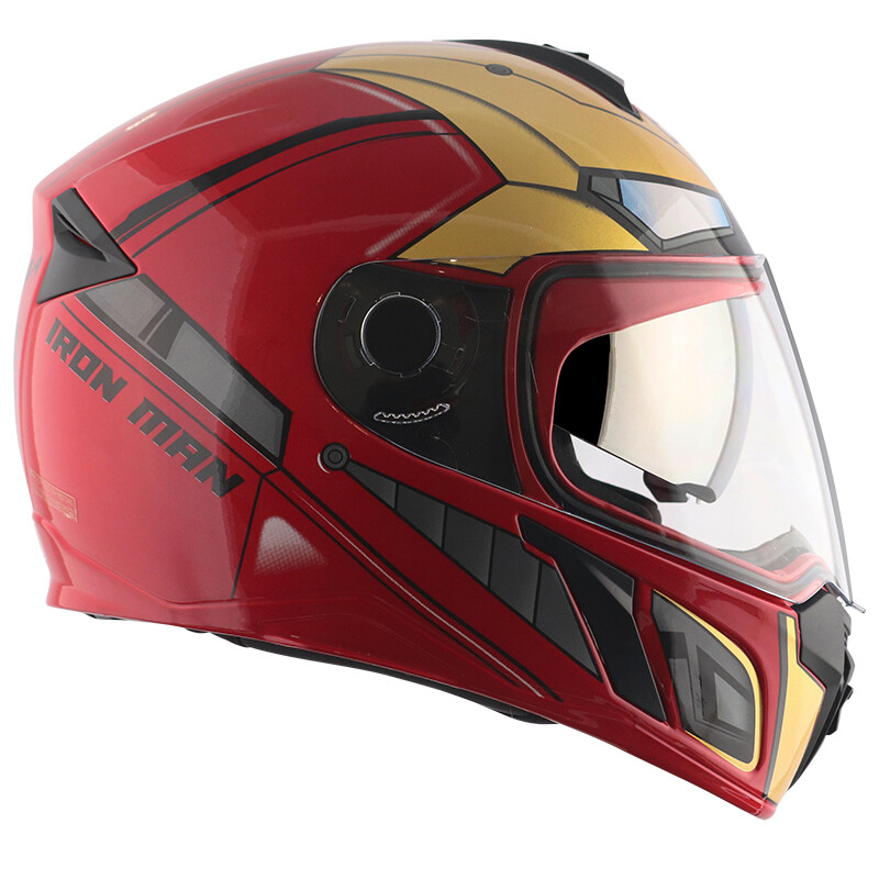 Vega Ryker "Marvel Iron Man Edition" DOT Certified Full Face Motorcycle ...