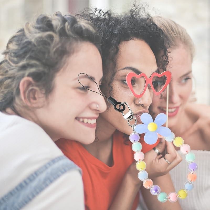 Beaded Cell Phone Wrist Lanyards for Women Teen Girls Anti Theft Phone ...