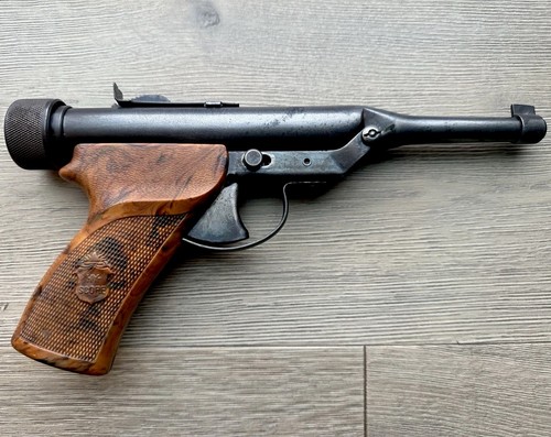 Hy-Score Target Model .177 Cal. Air Pistol w/ Can Of Pellets - Tested ...