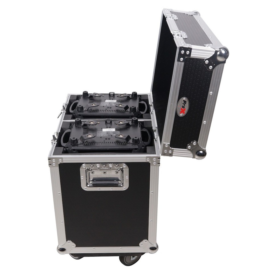 Pro X Road Case fits 2x Intimidator Spot 260 Style Moving Heads w ...