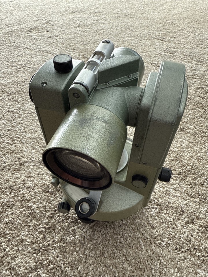 Vintage Geotec T-24 Surveying Transit JAPAN Theodolite W Case | eBay ...