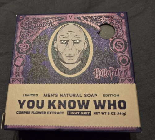Dr. Squatch Limited Edition Harry Potter You Know Who Men's Natural Bar ...