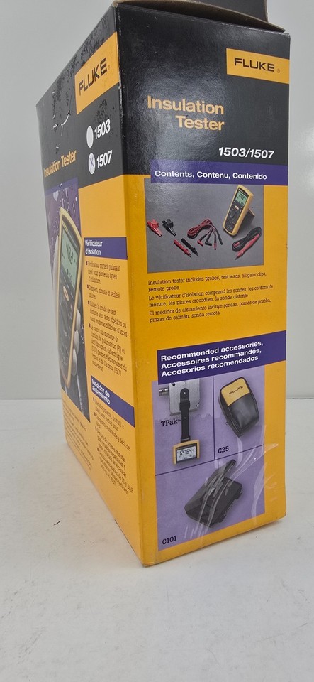 Fluke 1507 Digital Insulation Resistance Tester Megohmmeter | eBay