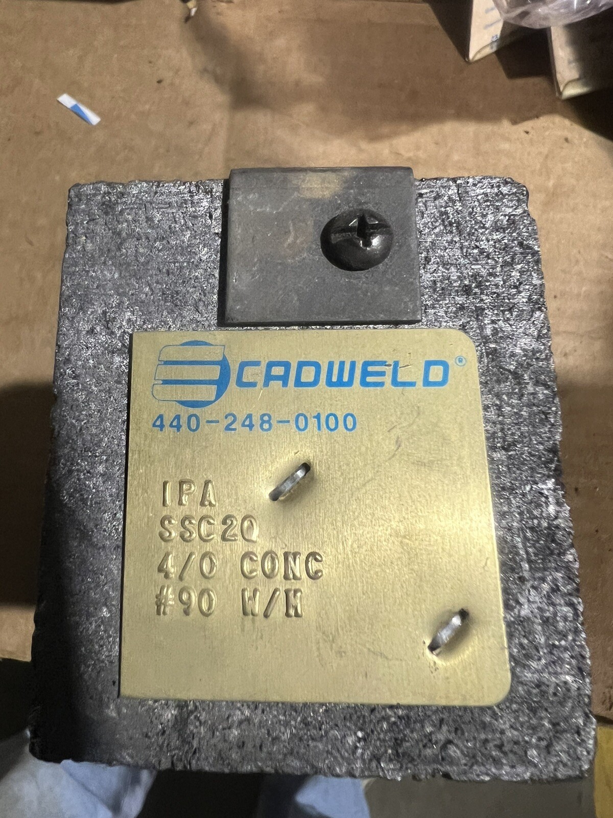 ERICO CADWELD SSC2Q HORIZONTAL SPLICE MOLD | eBay