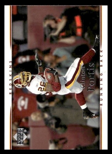 2007 Upper Deck #198 Clinton Portis Washington Redskins | eBay