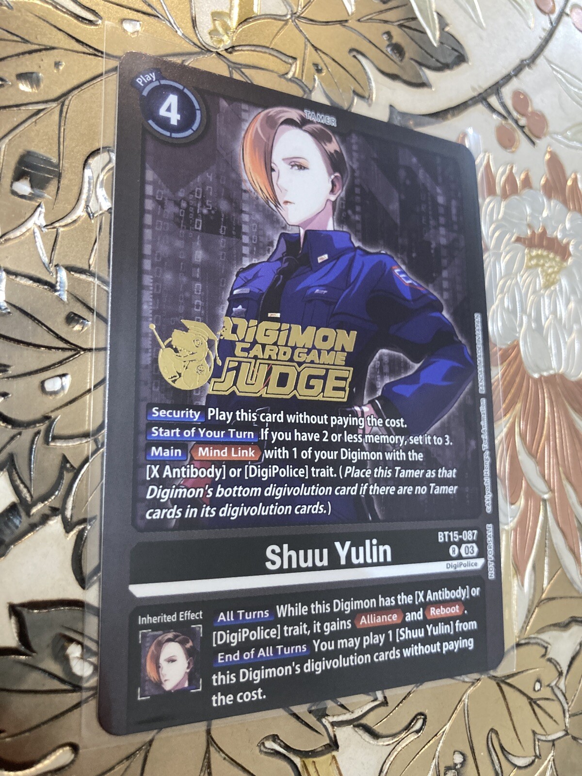 Digimon Card Game Singles Shuu Yulin Judge Foil BT15-087 | eBay