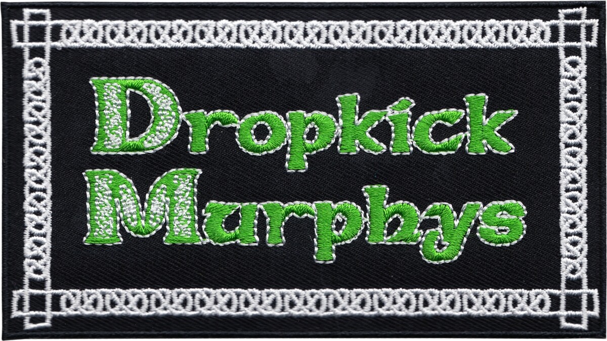 Patch - Dropkick Murphys Logo Celtic Punk Rock Music Band 4.5" Iron On ...