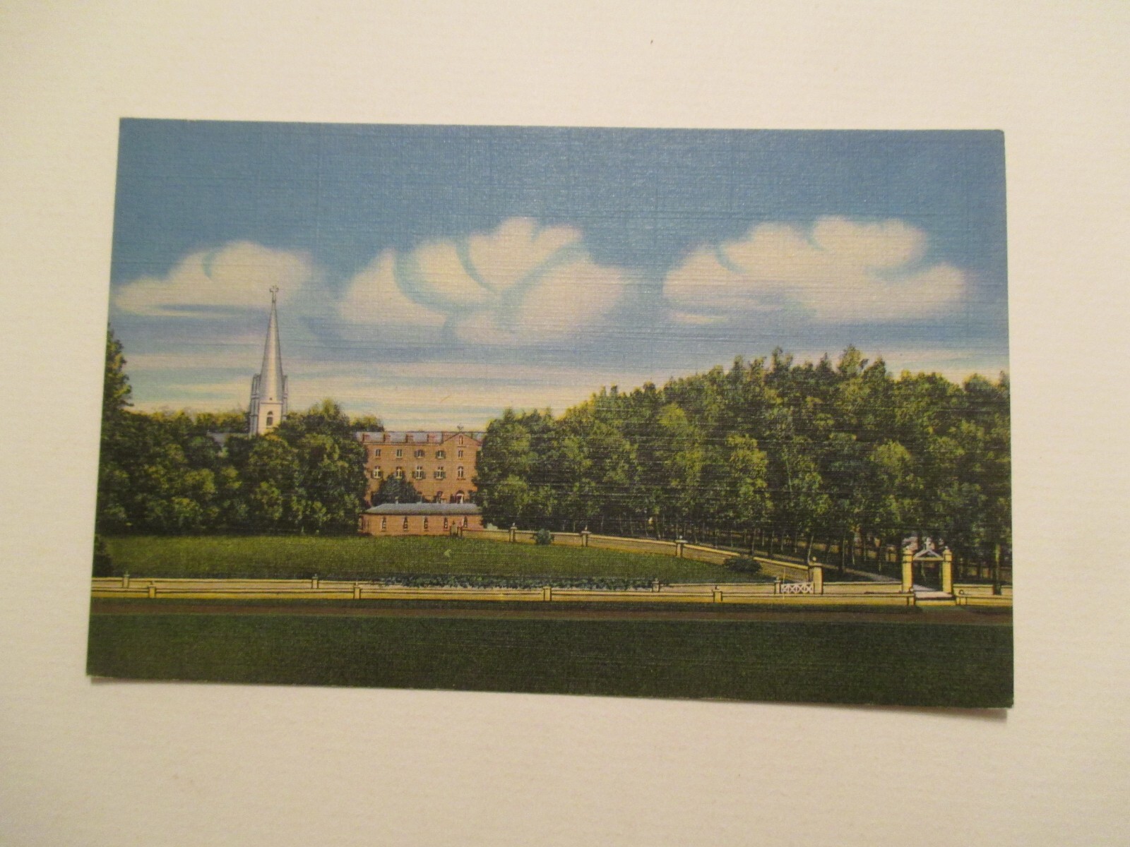 Trappist Kentucky Postcard Our Lady of Gethsemani Abbey KY | eBay