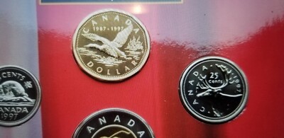 Canada 1997 OH Canada Coins Set With Rare Flying Loon Dollar. | eBay