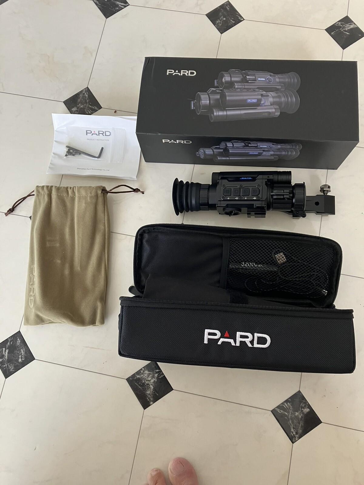 PARD NV008S 940nm Night Vision 6.5-13x Hunting Scope Waterproof Camera ...