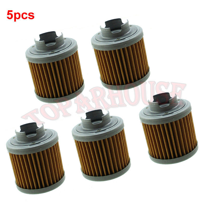 5x Oil Filter For ATC125M TRX125 FOURTRAX CB50R DREAM 50R HONDA # 15412 ...