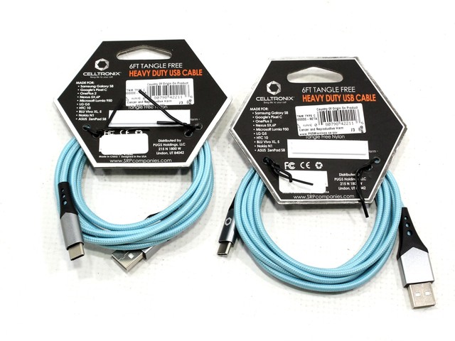 Celltronix Titanium 6ft Tangle Heavy Duty USB Type C for sale online | eBay