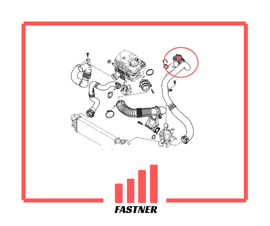 Tuyau Redroidisseur Renault Master III 2.3 DCI 8200730589 144601765R ...