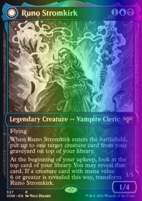 MTG Magic the Gathering Runo Stromkirk (327/596) Innistrad Crimson Vow ...