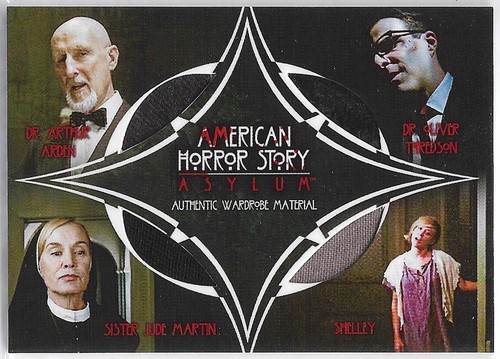 American Horror Story Asylum ~ QUAD COSTUME/WARDROBE CARD C4-3 (#22/66 ...