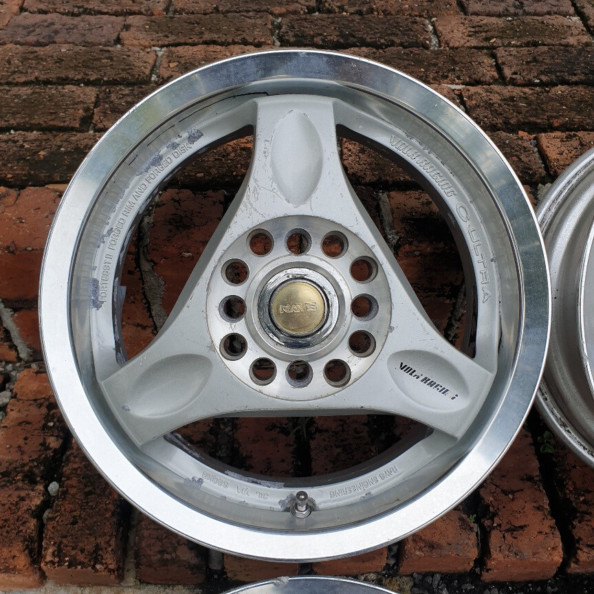 14" Volk Racing C Ultra rims wheels for datsun 114.3x4 110x4 100x4 | eBay