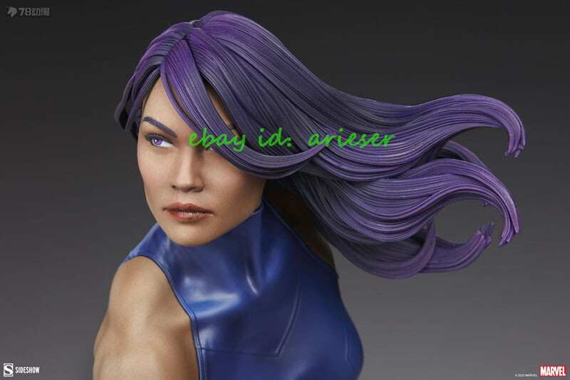Perfect Sideshow Premium Format Marvel Psylocke 1/4 Statue Figure In ...