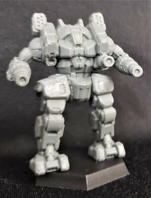 Battletech Crockett Mech + Pilot Cards Alpha Strike Comstar Battle II ...