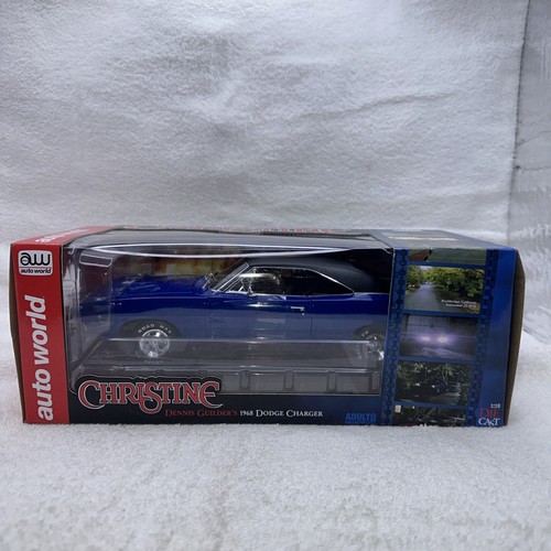 AutoWorld 1/18 Christine Dennis Guilder's 1968 Dodge Charger in Blue | eBay