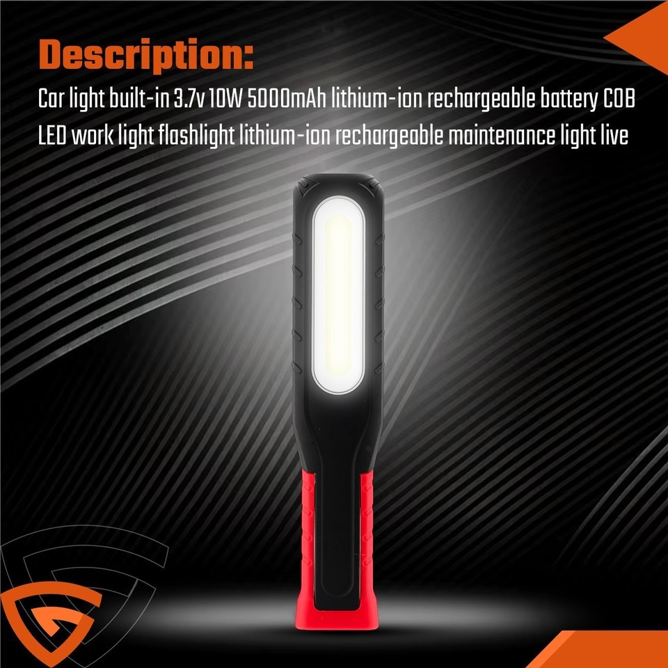 Work Light Torch Cordless Inspection Lamp Magnetic 15w work light stand ...